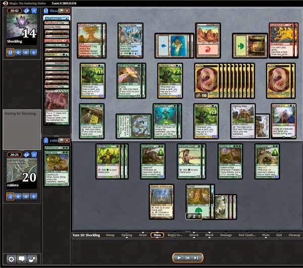 Magic the Gathering Adventures: [Modern] Aggressive Mining deck