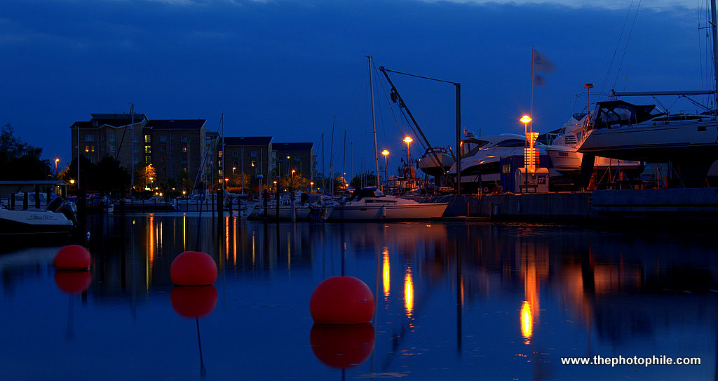 The Photophile: Harbour in Lomma, Sweden.