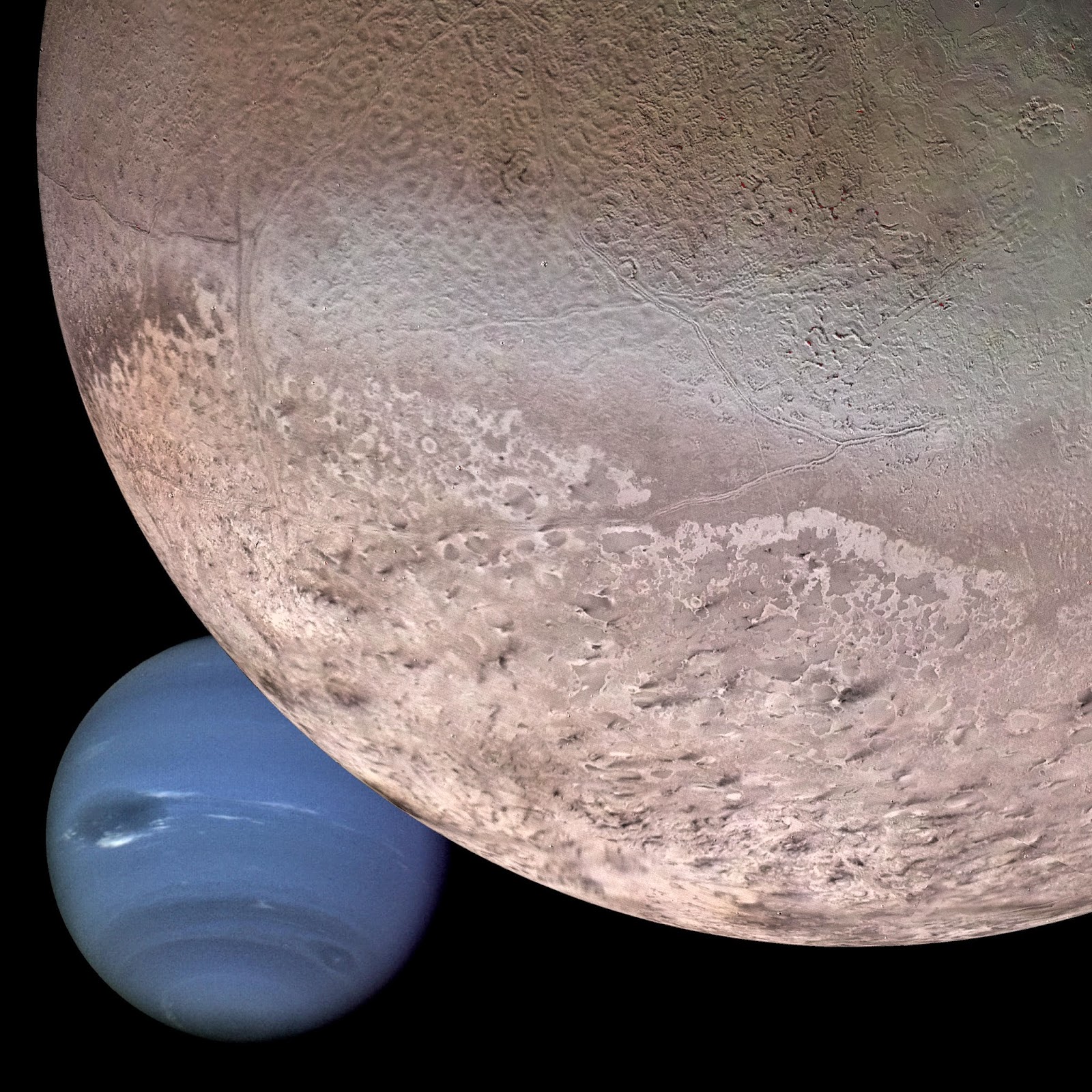 Ça se passe là haut: Il y a 25 ans, Voyager frôlait Triton
