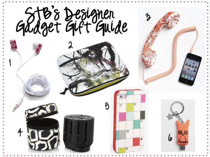 SOMEWEAR TO BE: STB’s Designer Gadget Gift Guide