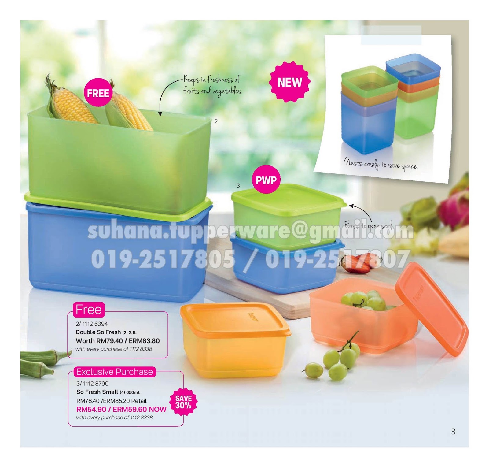 Tupperware Brands Malaysia Online | Catalogue | Collection | Business Opportunity |: Tupperware ...
