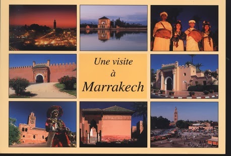 Omran Elmajdoub Postcards, Stamps, Covers and Sheets.: MARRAKECH MAROC