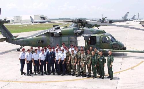 THE USAF RESCUE COLLECTION: USAF 31st & 33rd RQS / JASDF ARS Patch