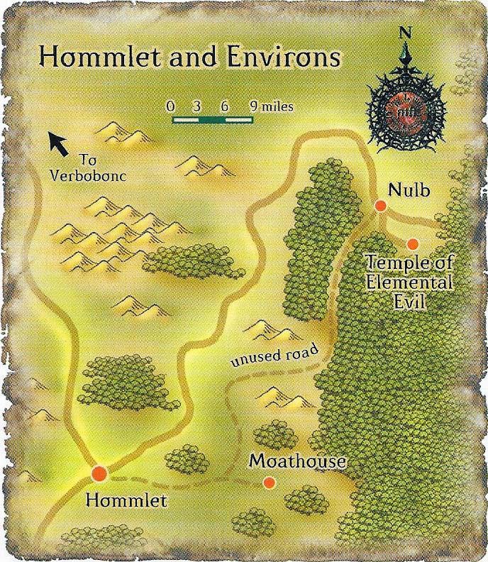 Return to the Temple of Elemental Evil: The Town of Hommlet