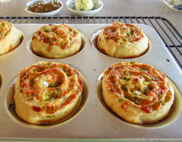 OnTheMove-In the Galley: Jalapeño Three-Cheese Swirls - #Twelve Loaves