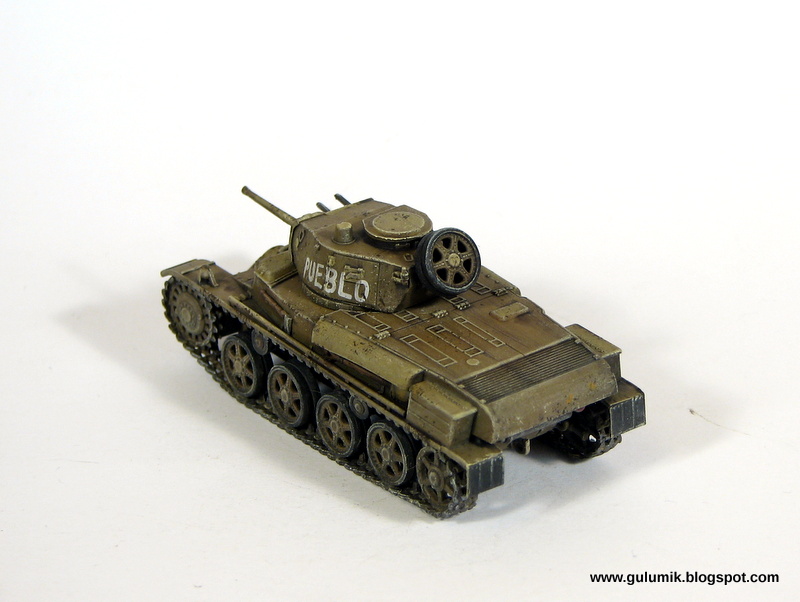 Gulumik Military Models: Stridsvagn m/40 L 1/72