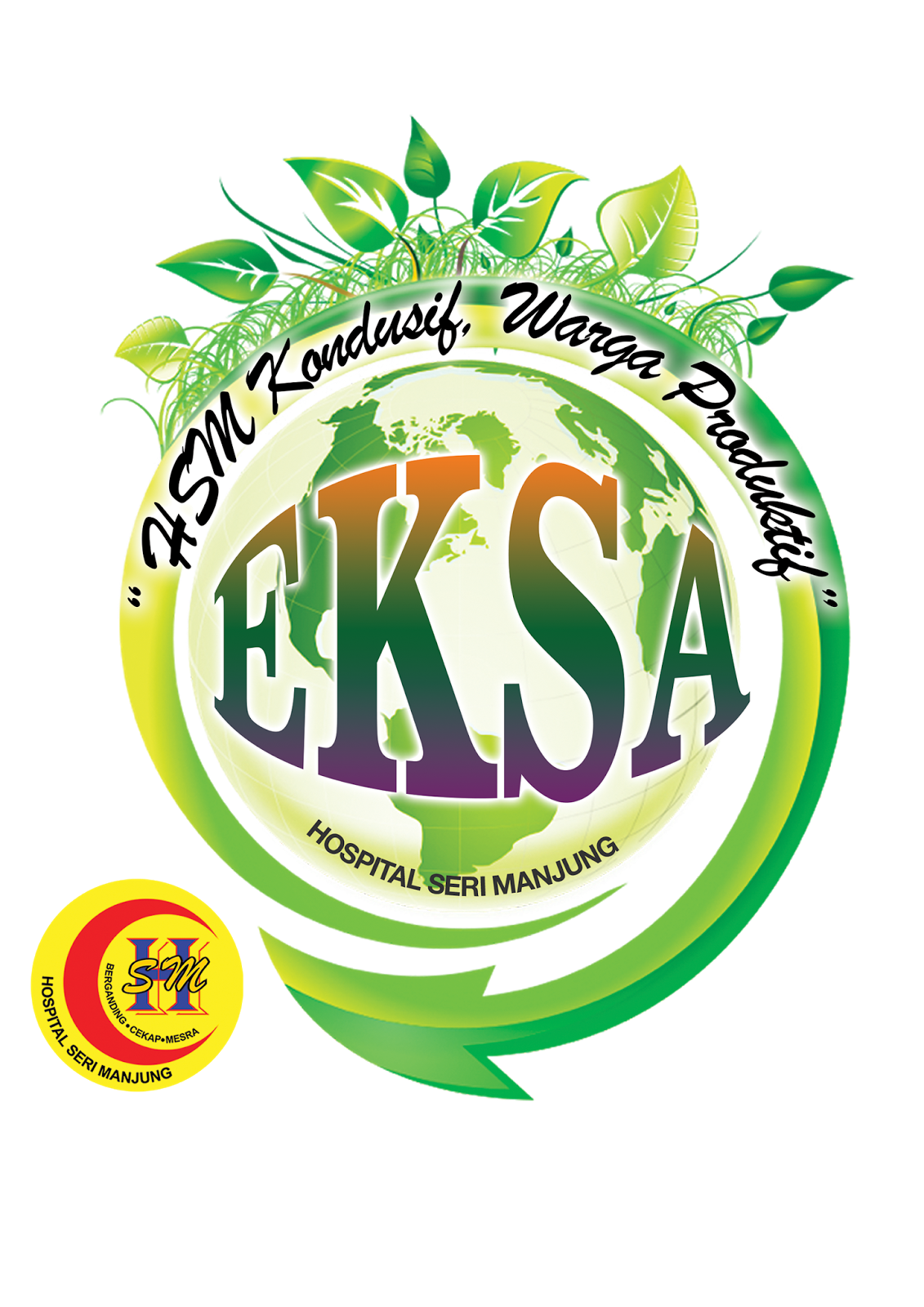 EKSA-Hospital Seri Manjung: LOGO EKSA HSM