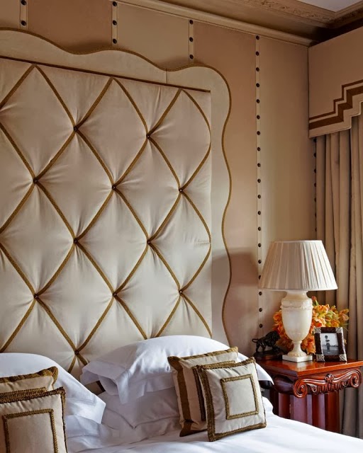 Eye For Design: Decorating With Tufted Headboards