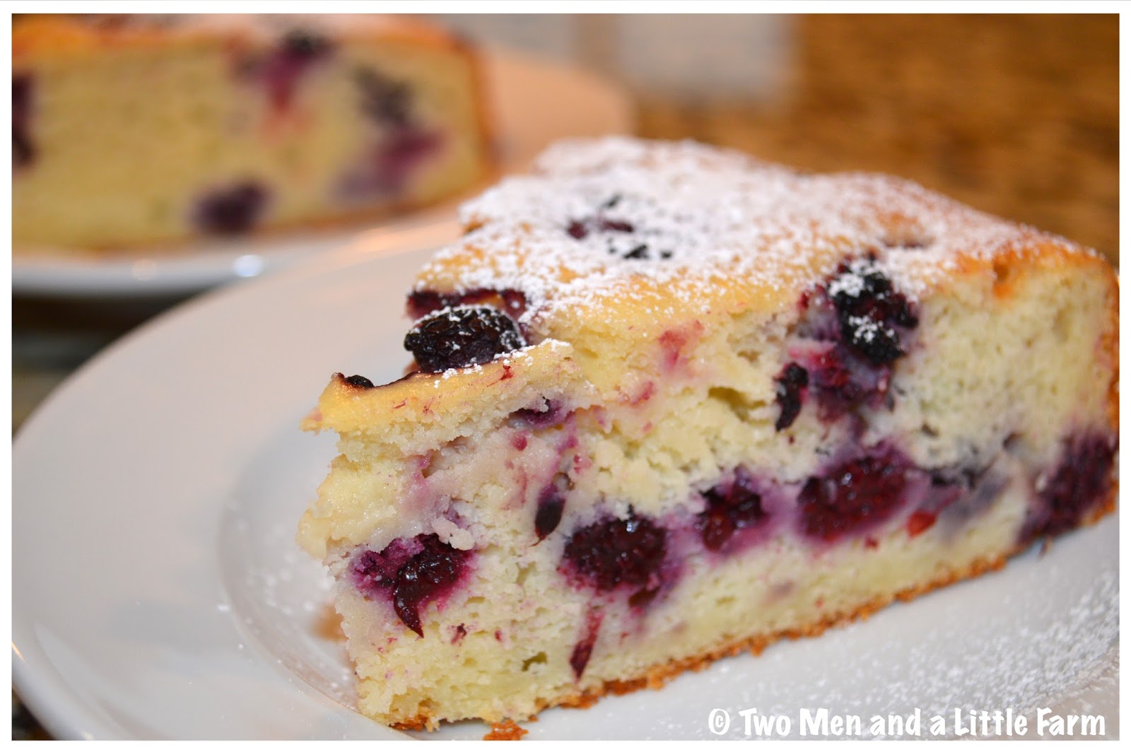 Two Men and a Little Farm: DEWBERRY CAKE RECIPE