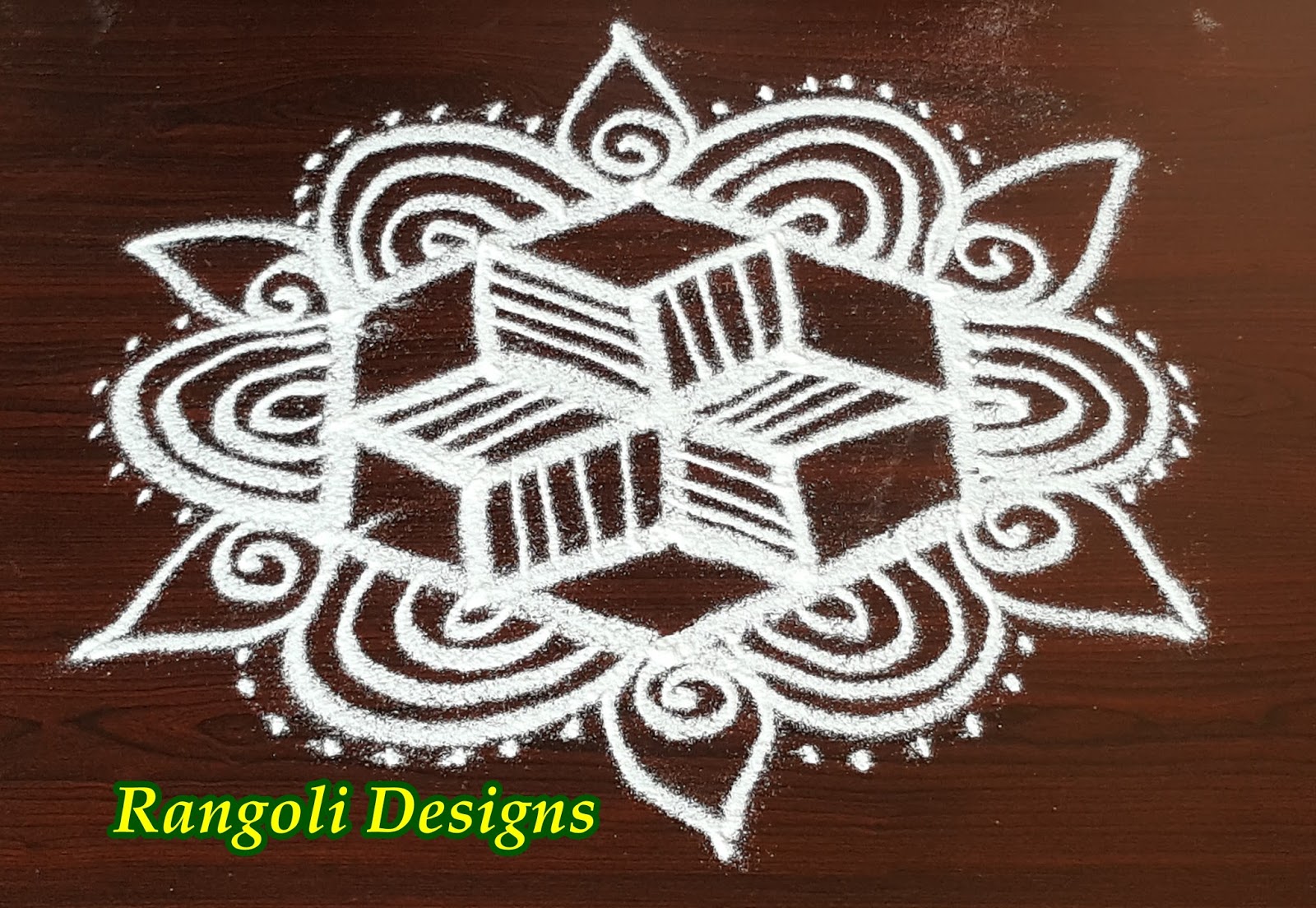 Dots Rangoli: easy rangoli designs || rangoli kolam for beginners ...