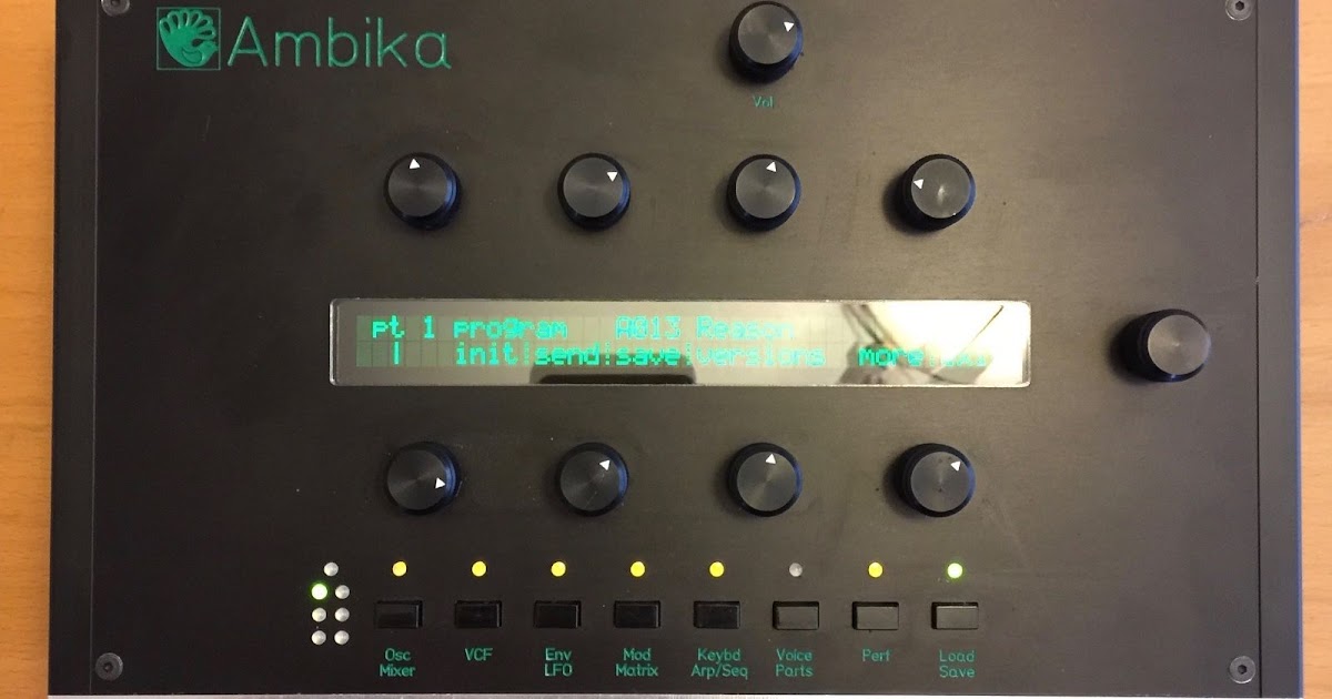 MATRIXSYNTH: Mutable Instruments Ambika 6 Voice Polyphonic Analog Synth