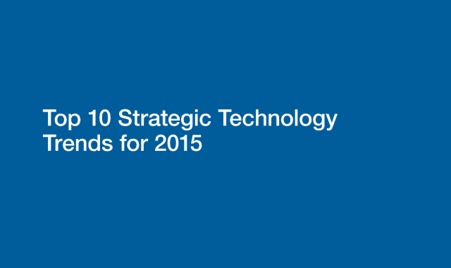 Top 10 Strategic Technology Trends for 2015 #infographic - Visualistan