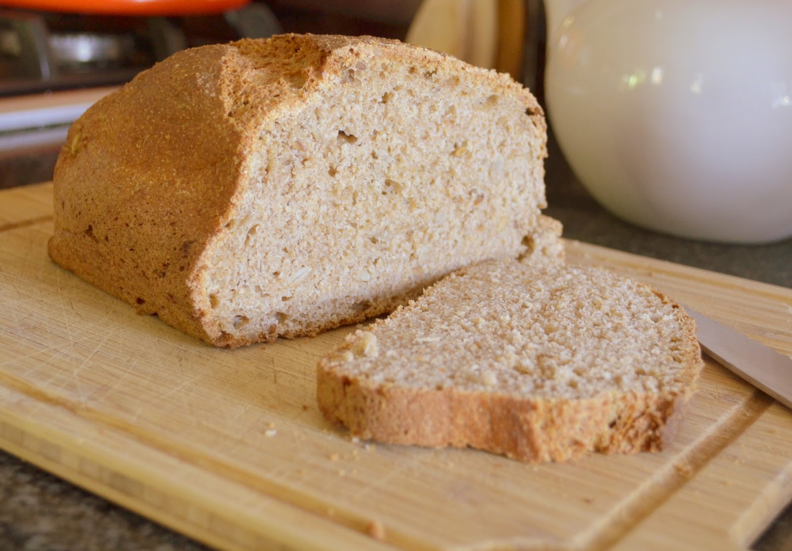 Chocolate with salt: My quick and delicious spelt-curd-bread revamped