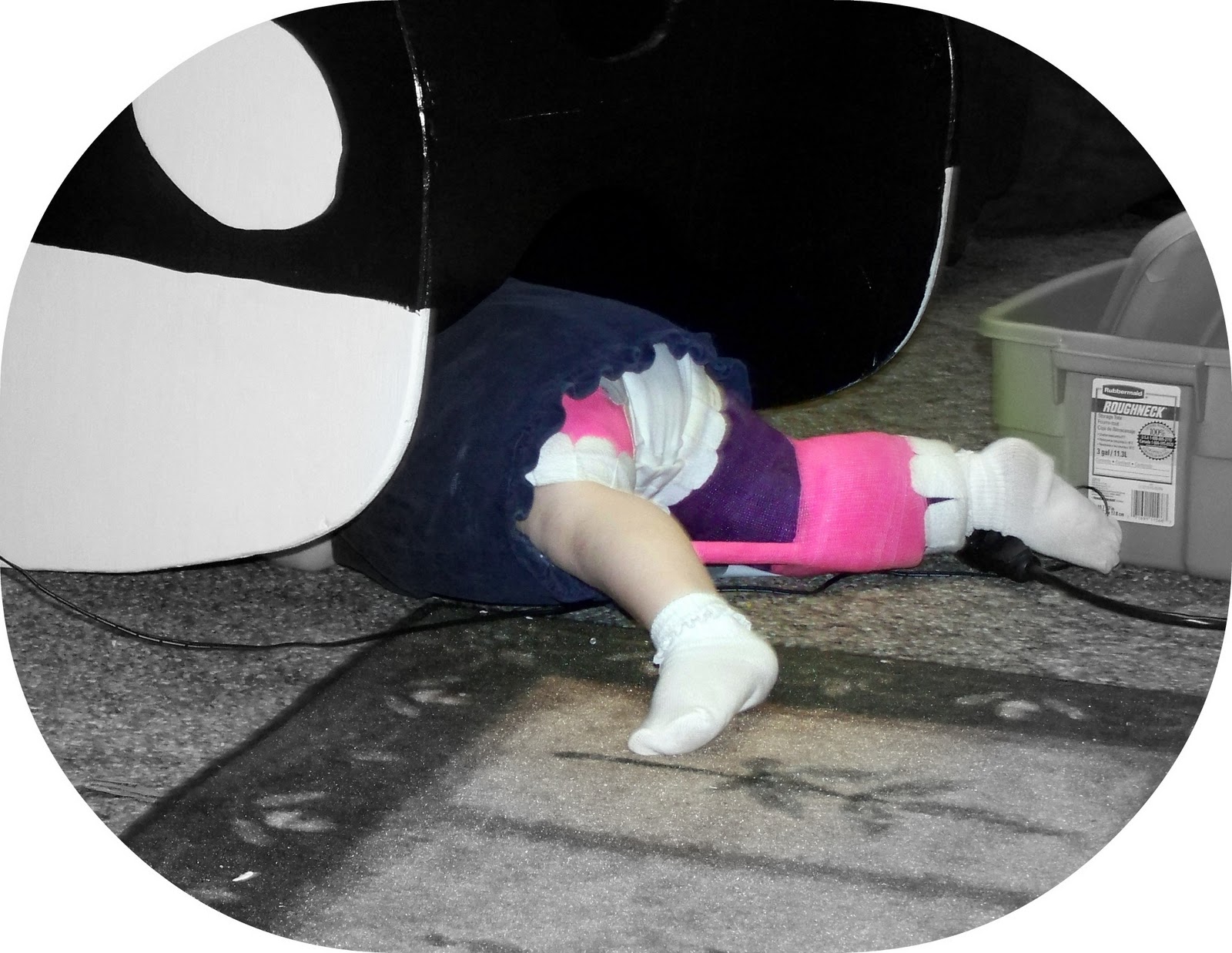 Our Tattered Angel: No Jumping!