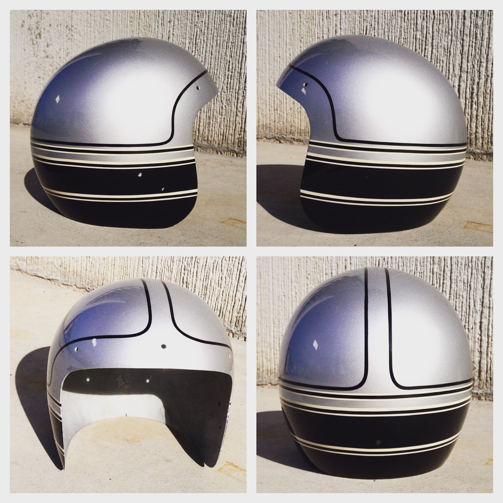 5 Speed Customs: Helmets for 70's