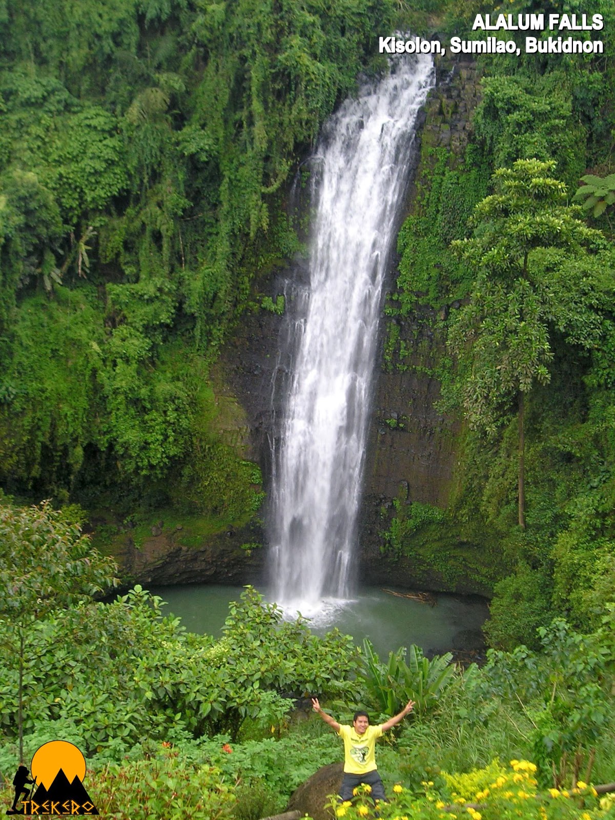 TREKERO: ALALUM FALLS: A BUKIDNON'S TOURIST SPOT ALONG THE HIGHWAY