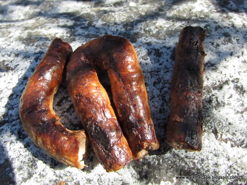 Walking the Cape: YUM! Boerewors