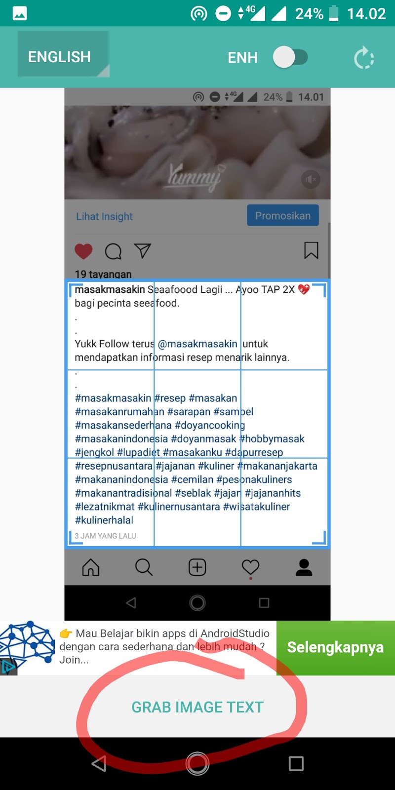 Simak! Begini Cara Copy Teks Caption Postingan di Instagram - SAPIVAL ...