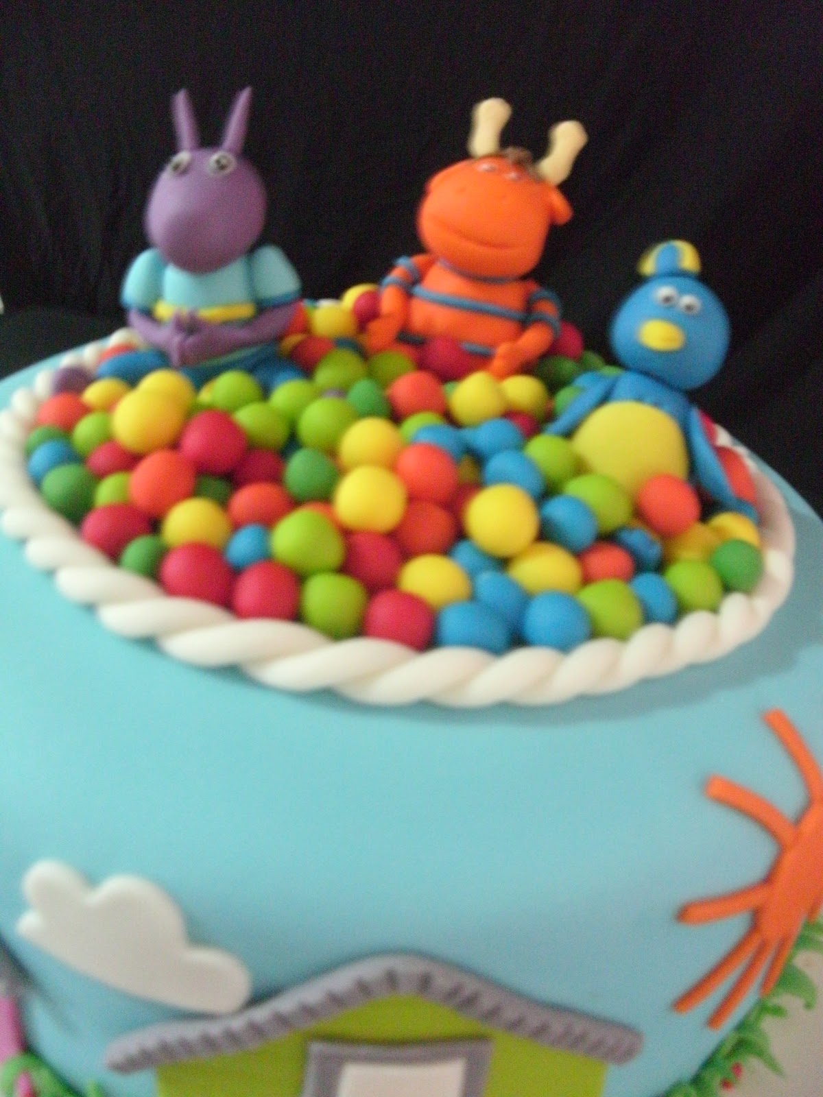 Andréia Cake Design: Bolo dos Backyardigans