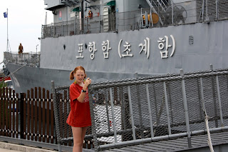 New Life: Korea Lantinga Family: ROKS Pohang: Ship Museum