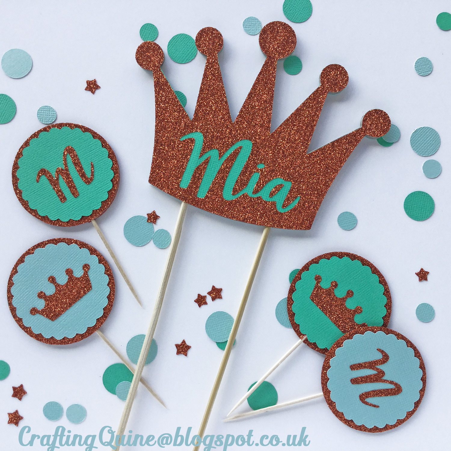 Crafting Quine: Custom Cake Toppers