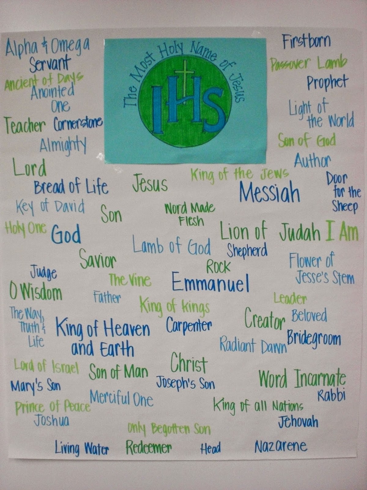 Look to Him and be Radiant: The Most Holy Name of Jesus