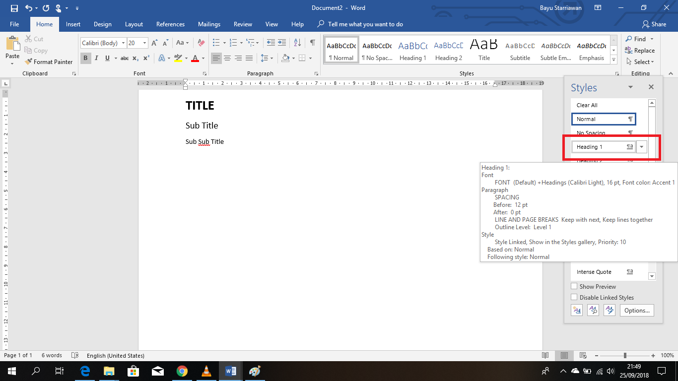 How to Add Automatic Table of Content on Your Word Document | D'Hotkeys