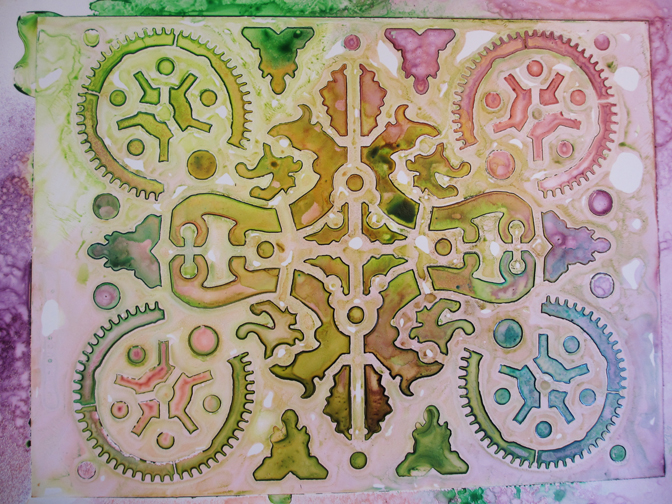 Art...: Steampunk and Other New Stencils -- Available Now!