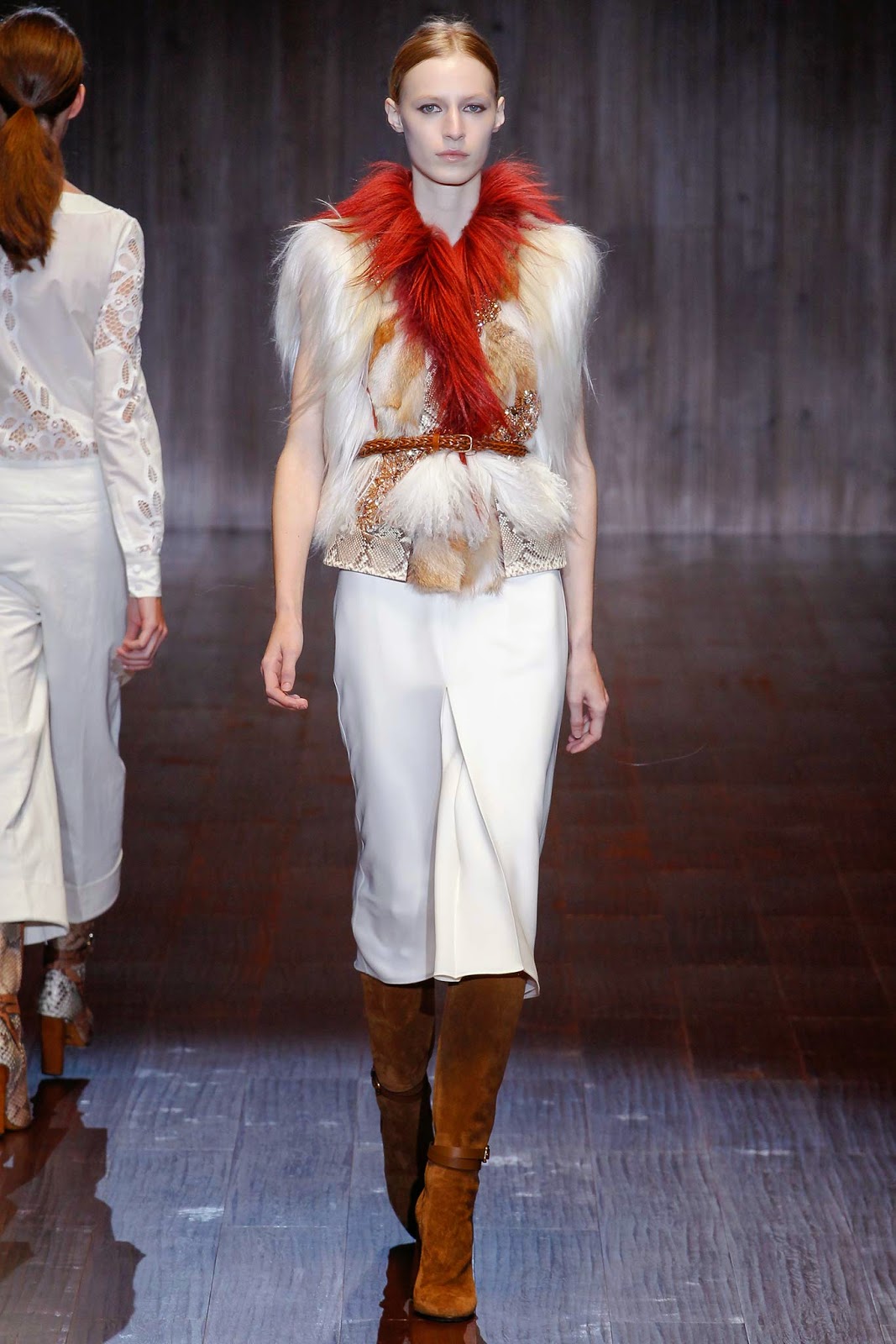 fashionstrendswomen: Gucci 2015 Les modèles de robe printemps été, la ...