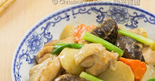 Braised Chicken with Radish | Christine's Recipes: Easy Chinese Recipes ...