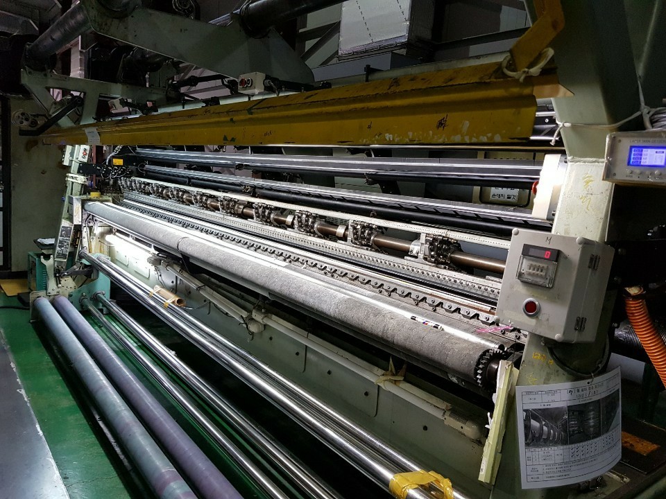 Used textile machines: 3 SETS X LIBA COP 3 K+E WARP KNITTING MACHINES ...