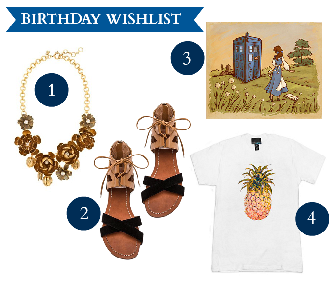 25TH BIRTHDAY WISHLIST | Mostly Lisa