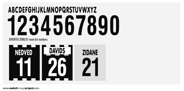 Football teams shirt and kits fan: Font Collection Retro