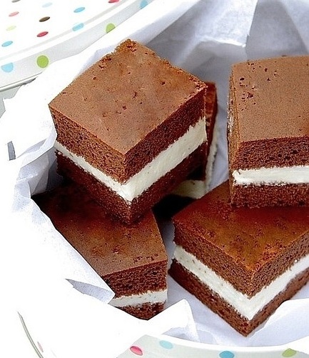 Dessert of the day: Prajitura Kinder Milch Schnitte