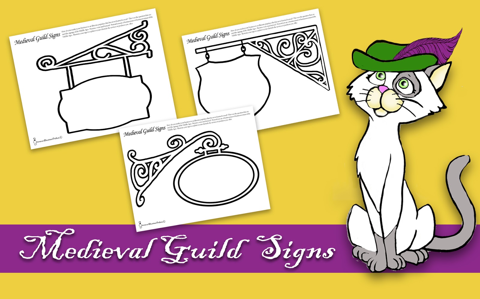 Glimmercat Education: Making a Masterpiece for Medieval Guilds