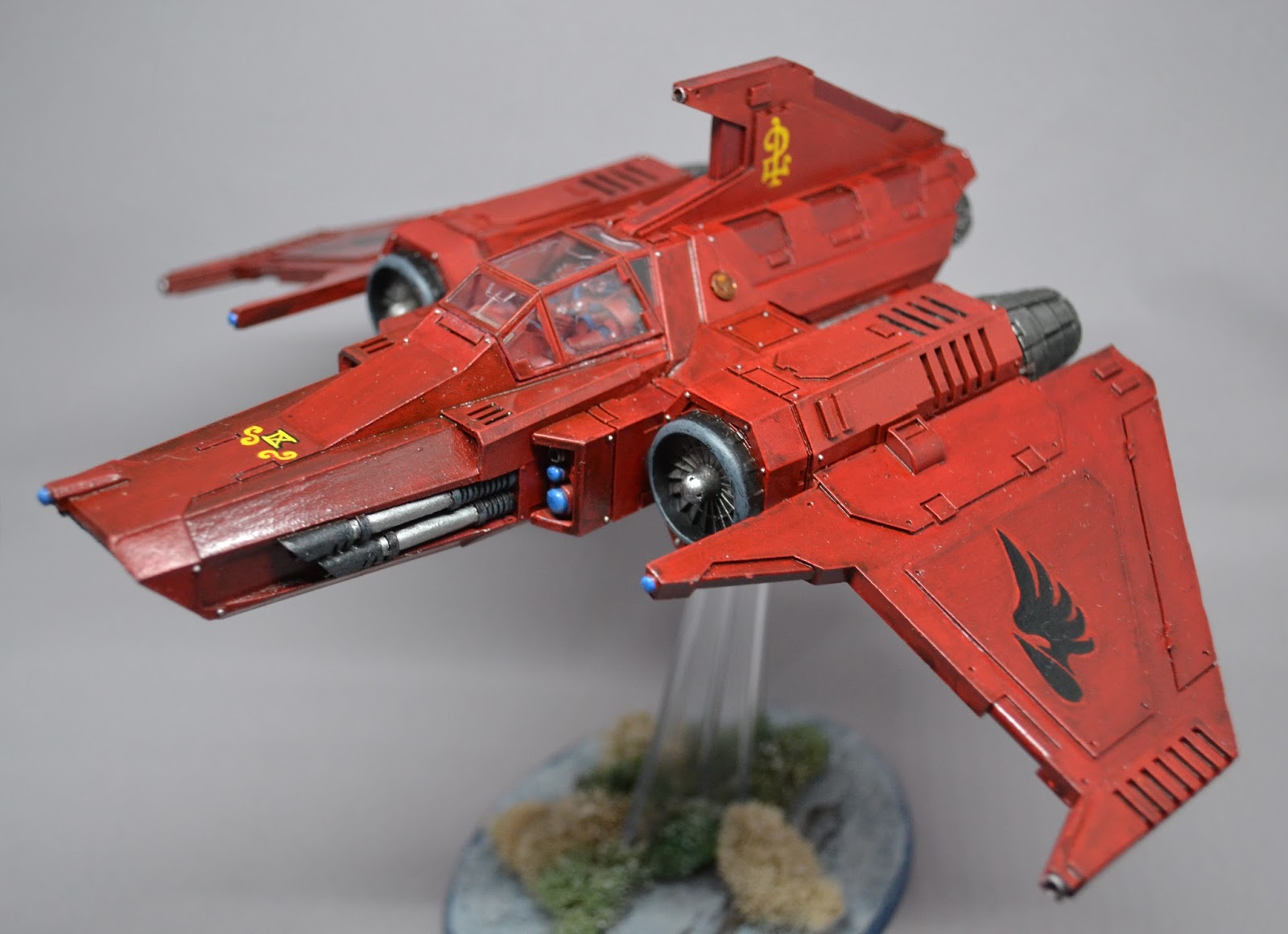 Sepulchre of Heroes: Blood Angels Xiphon Interceptor Complete!