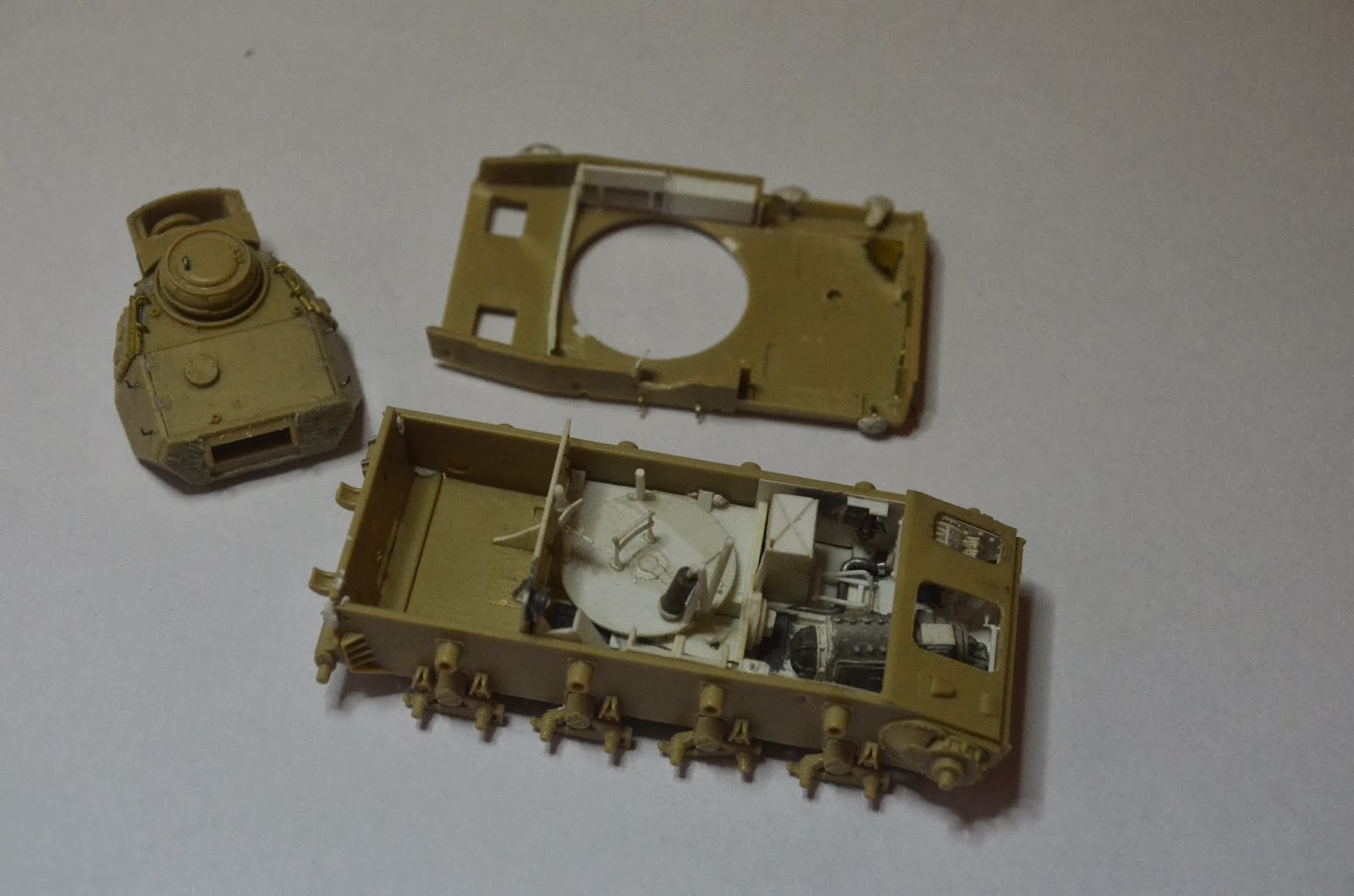 Maquettes WW2: panzer iv interior 2