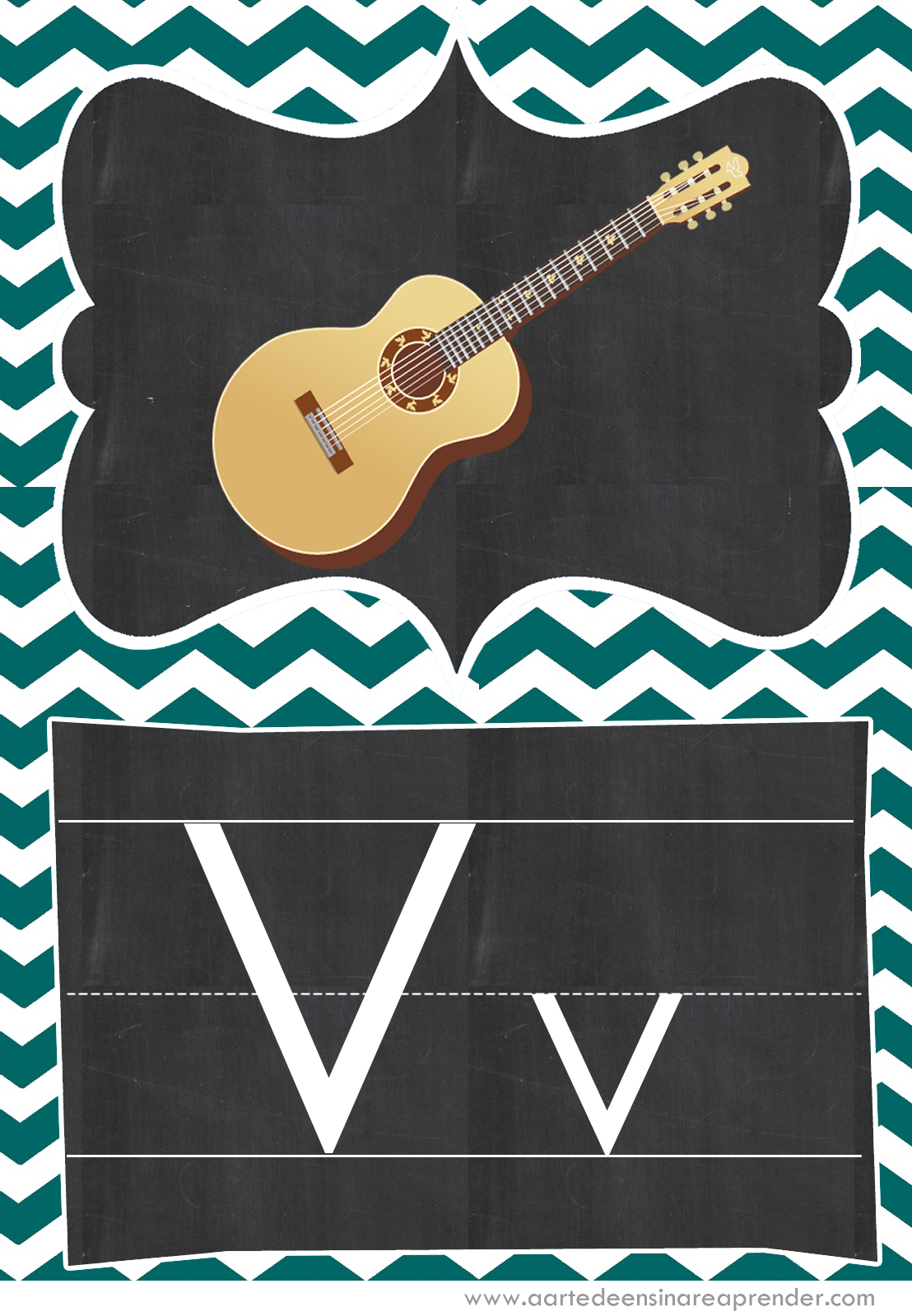 Alfabeto ilustrado para a parede - Diy Artes e Mimos