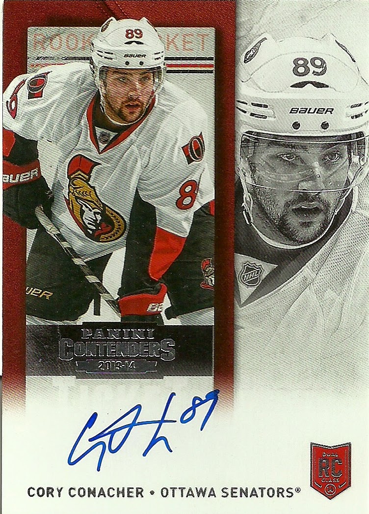 Hell's Valuable Collectibles: Cory Conacher Autograph Card