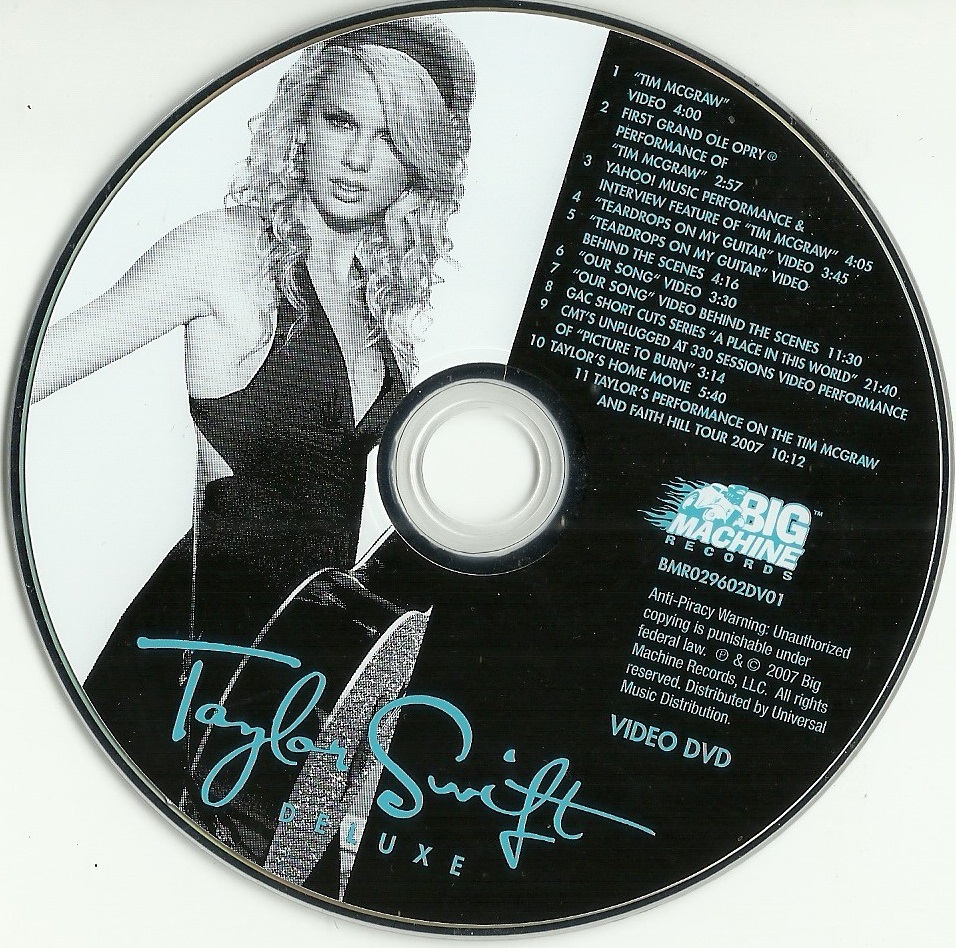 CD + DVD: Taylor Swift - Taylor Swift (Deluxe Edition) [US] - My Collection