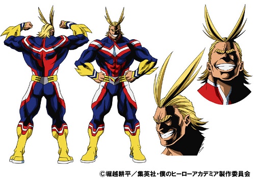 Diseños A Color Para Izuku Midoriya Y All Might Del Anime Boku No Hero Academia Otaku News