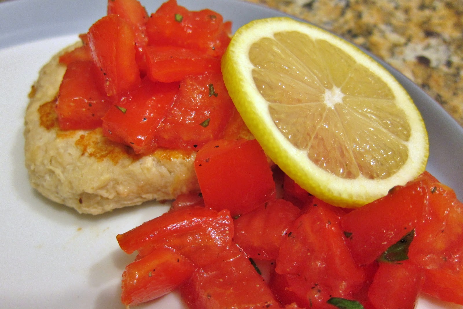 The Vegan Chronicle: Tomato Salad with Lemon and Agave