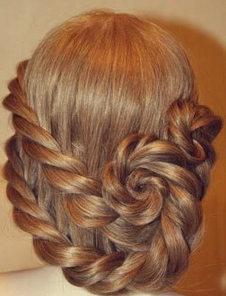 DIY Double Braid Rose Hairstyle - The Idea King