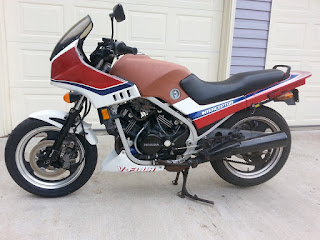 66 Auto Color: 1985 Honda VF500F Interceptor - Like New Again