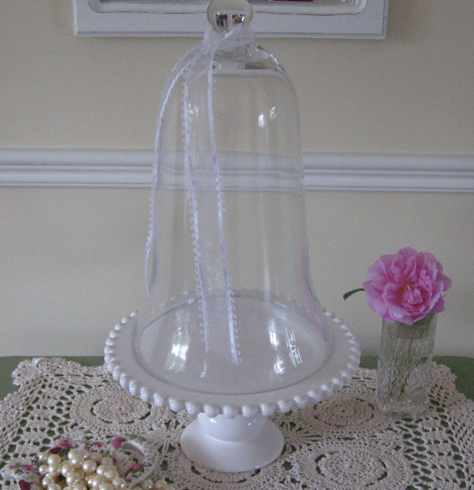 Rose Chintz Cottage: Tea Time Tuesday and Marty's Cloche Party