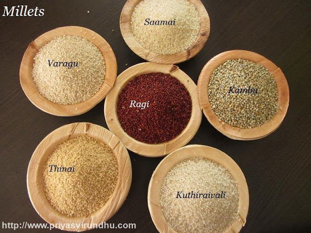 Priya's Virundhu: Millets/SirudhaniyaVagaigal – All About Millets ...