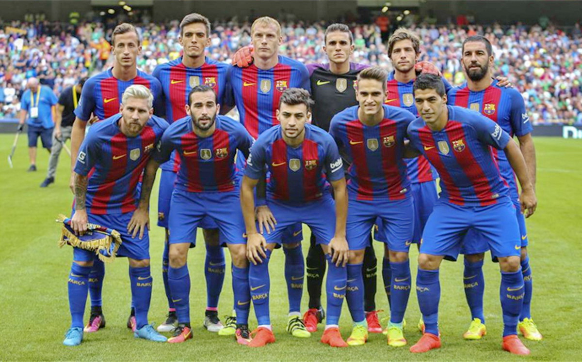 BARCELONA contra Celtic Glasgow 29/07/2016