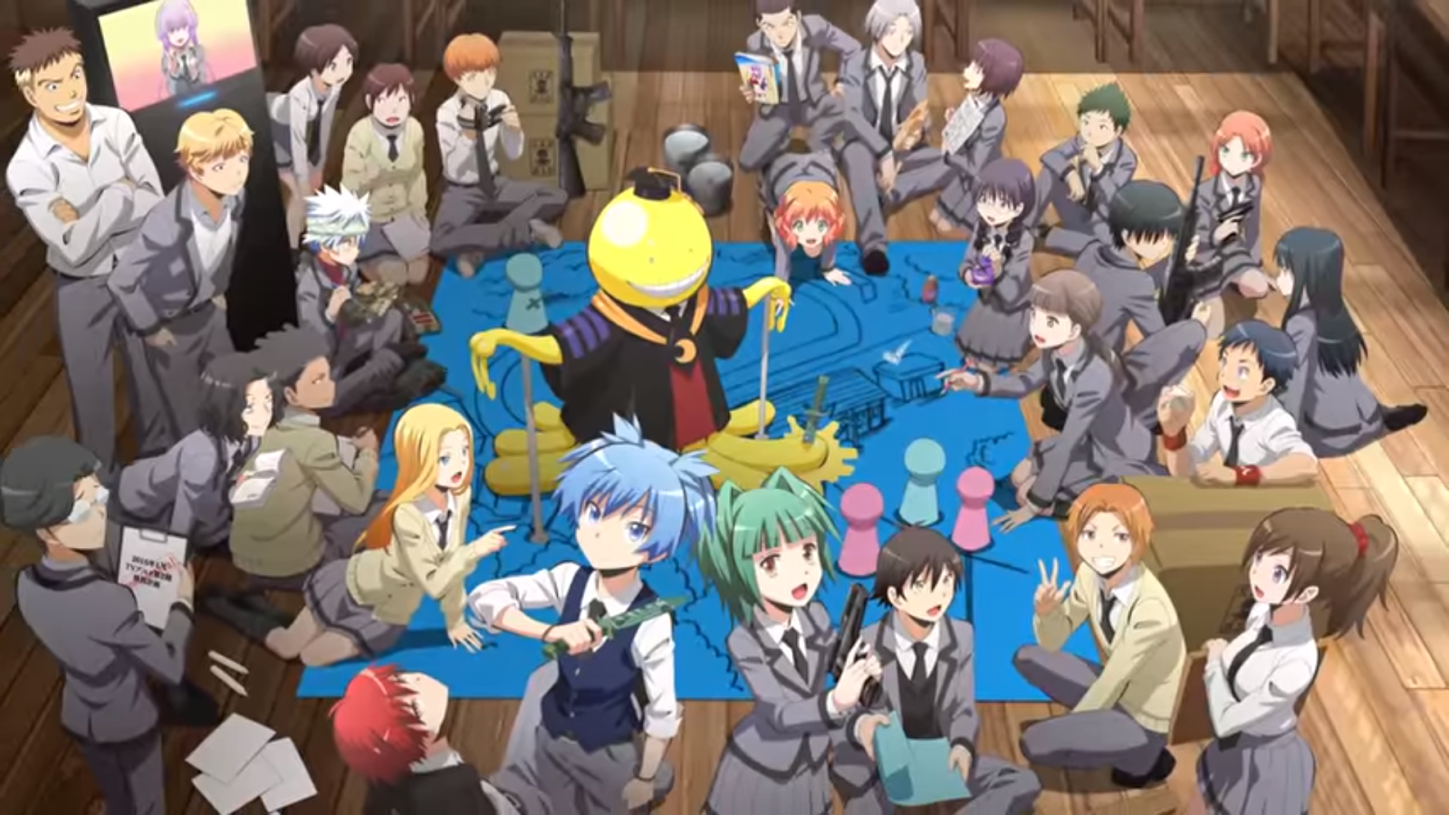 EL IMPERIO DE LAS BELLOTAS: Reseña anime: Assessination classroom (2ª ...