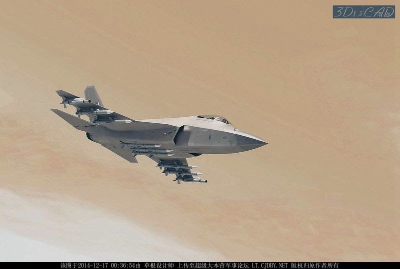 Asian Defence News: Computer generated images of stealth version of ...