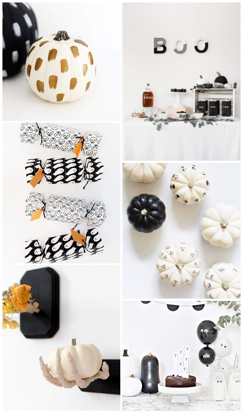 6 modern halloween DIY's to try. — Caroline Burke | Burkatron